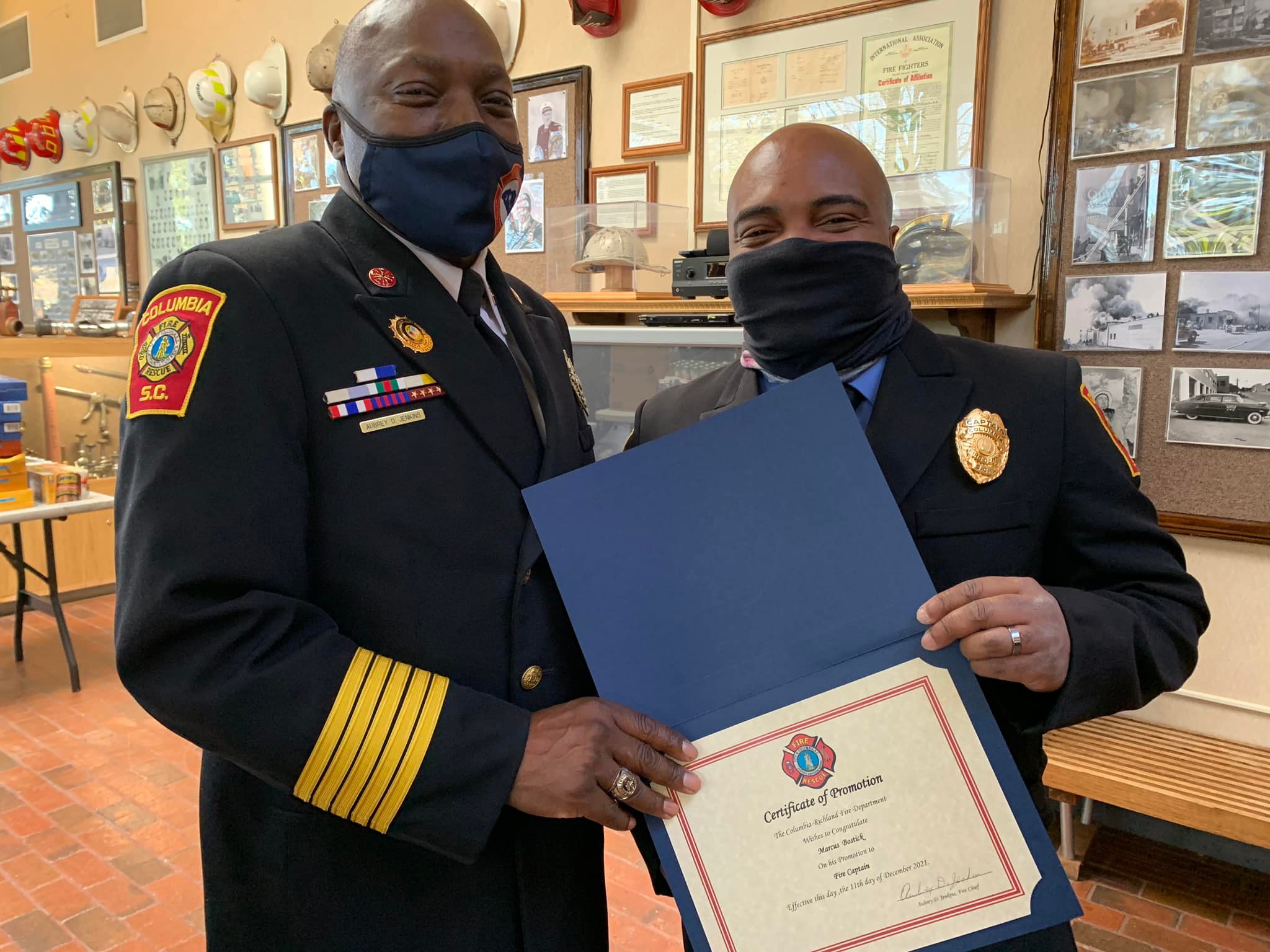 CRFD Names New Fire Training Officers & Fire Education Officer in ...