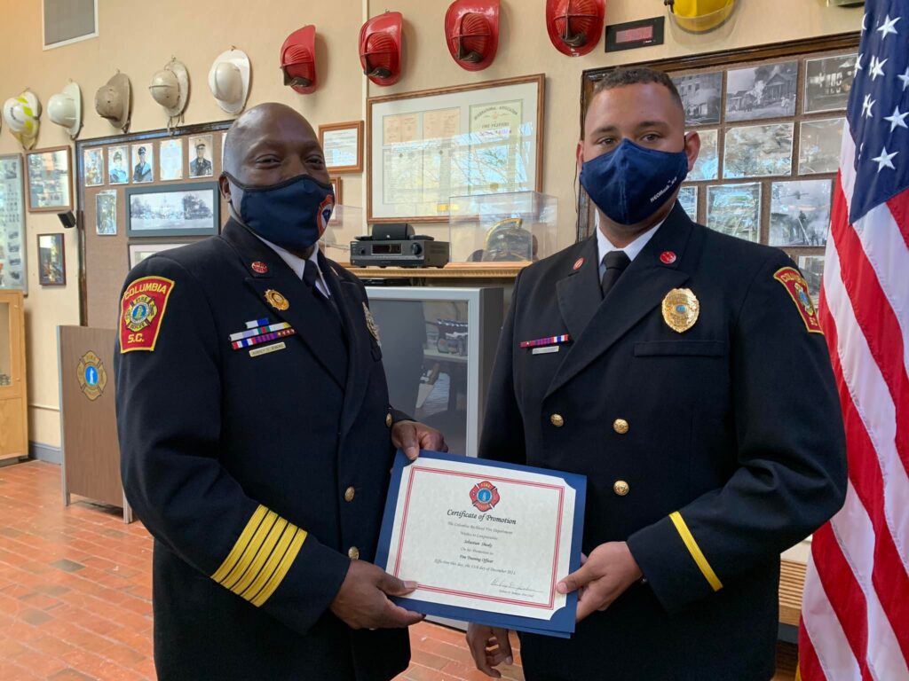 CRFD Names New Fire Training Officers & Fire Education Officer in ...
