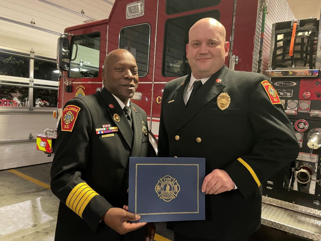 24 Members of CRFD Earn Promotions as New Year Begins - Columbia Fire ...