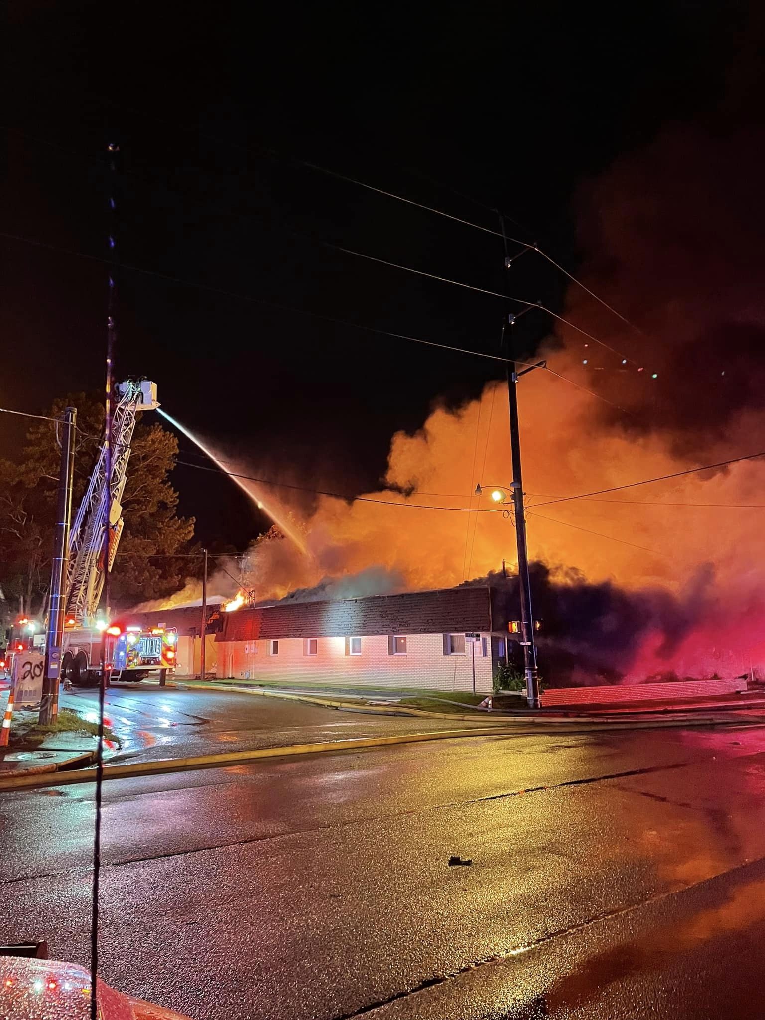 Two CRFD Firefighters Injured After Collapse at Massive Building Fire ...