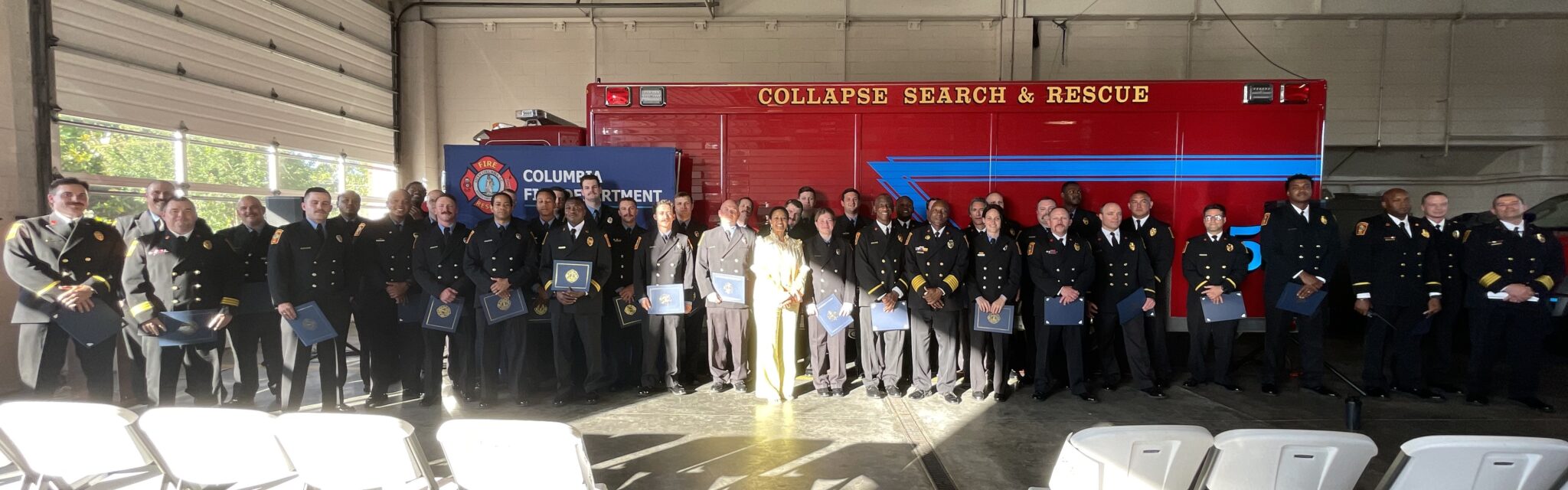 More Than 50 Firefighters Honored at CRFD Spring Promotional Ceremony ...